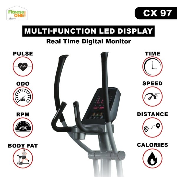 Gym Grade Commercial Cross Trainer – FitnessOne Treadmill Store in ...